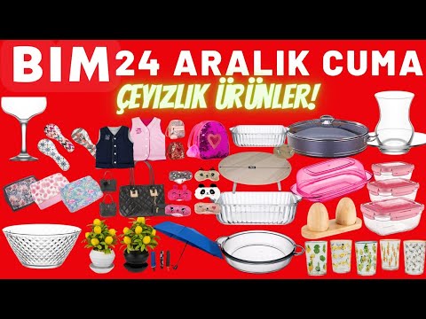 GERÇEĞİ İLK İZLEYİN ✔️ | BİM 24 ARALIK 2021 CUMA | ÇEYİZ ÜRÜNLERİ #bim #aktüel