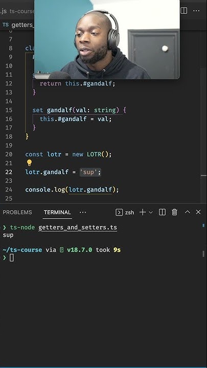 How To Use Getters And Setters In Classes With Typescript Youtube 