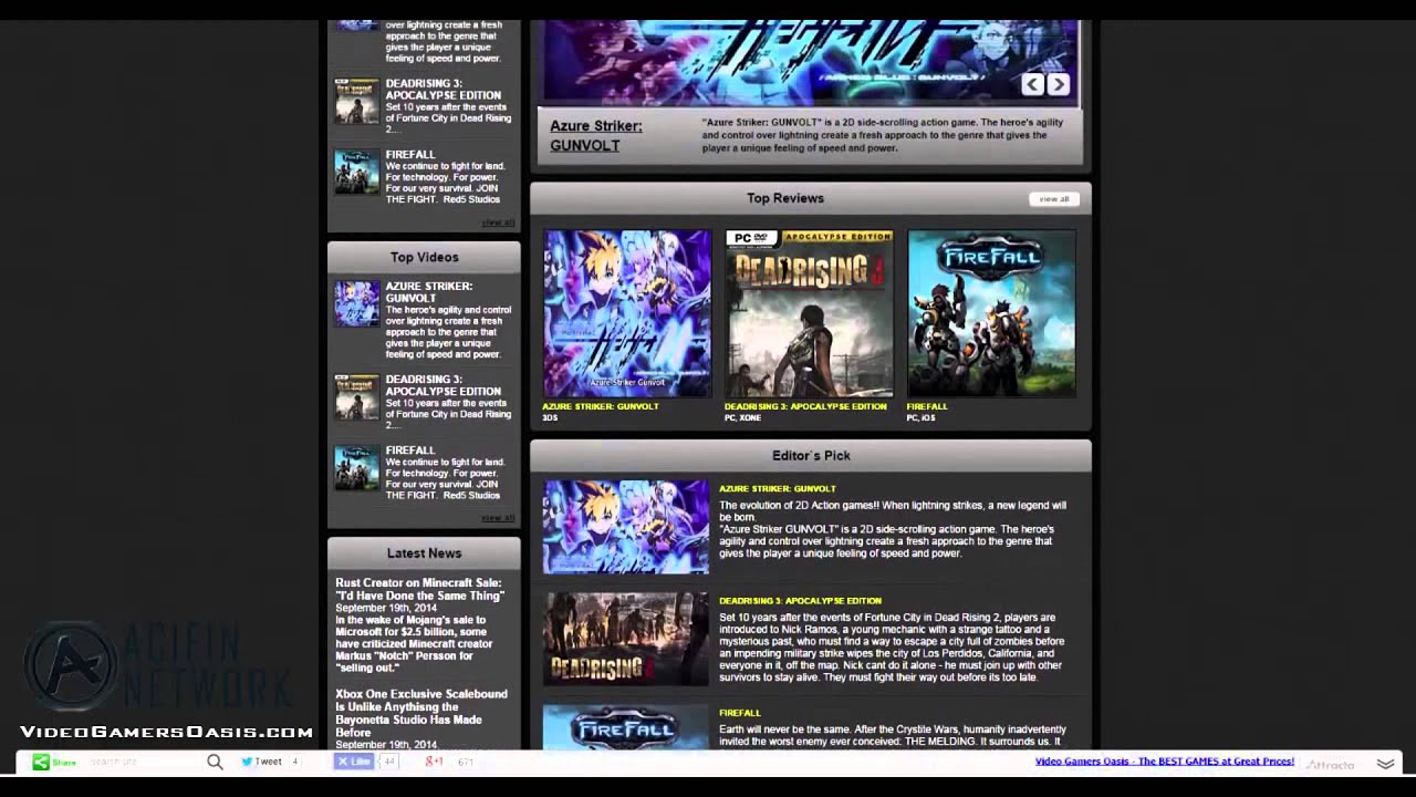 Video Gamers Oasis - Vision Board: Home - Follow-Up - September 29 ...