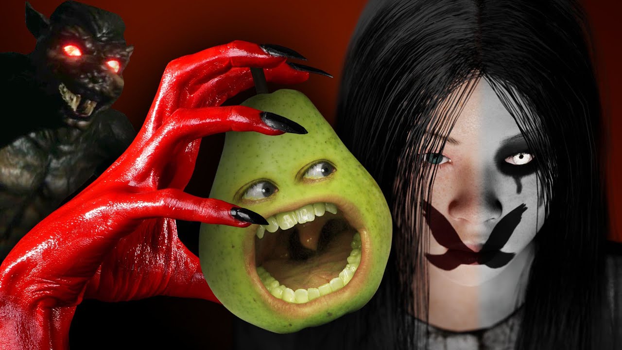 Pear plays 3 Scary Games #3: I HATE scary little girls! - YouTube