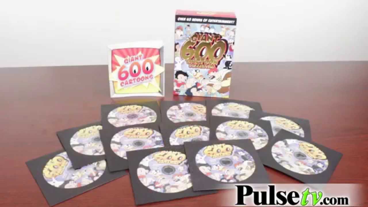 Giant 600 Cartoon Collection on DVD: Classic Iconic Television with ...