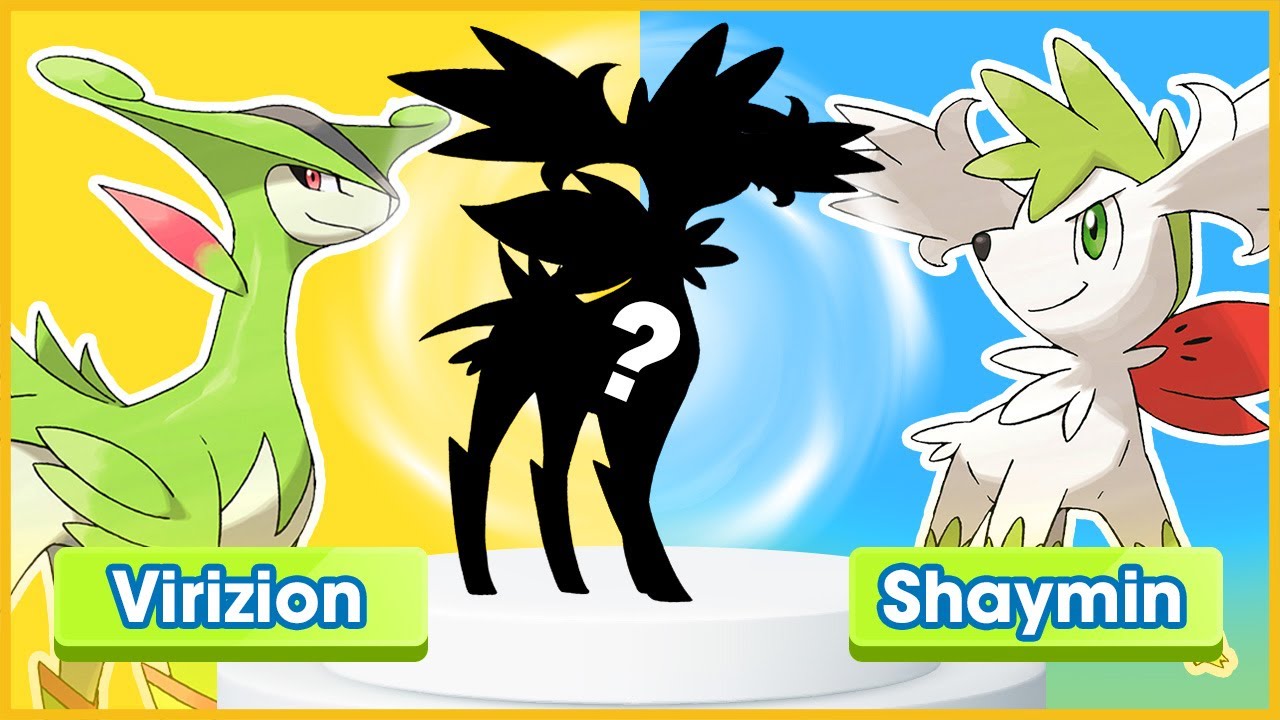 Pokemon Fusion | Virizion + Shaymin | pokemon infinite fusion challenge ...