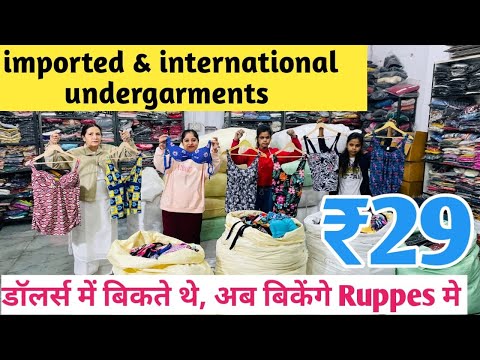 ₹29 International & imported undergarments, Lingeri, Swimsuits & Panties Panipat