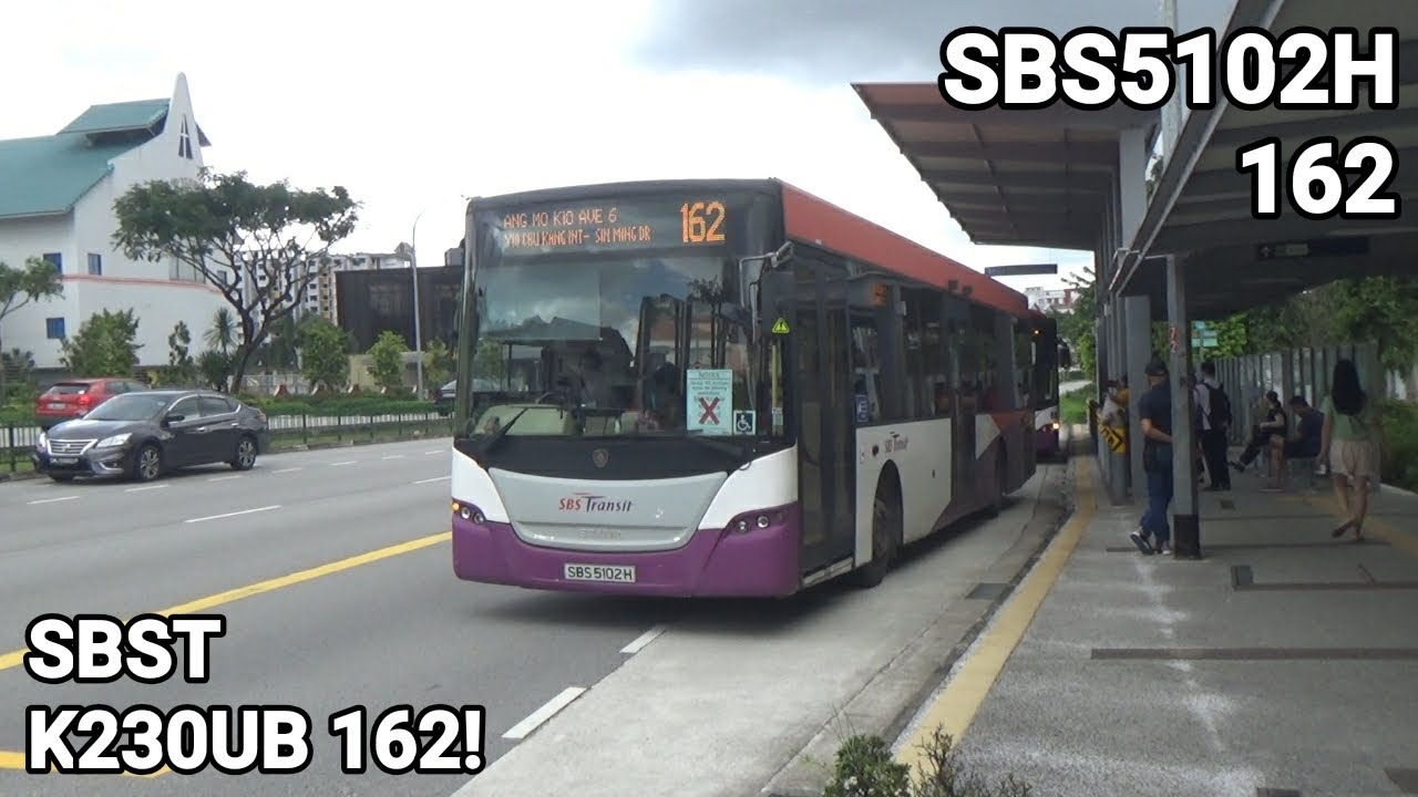 [SBS5102H | K230UB Euro V] SBS Transit Trunk 162 Ride - YouTube