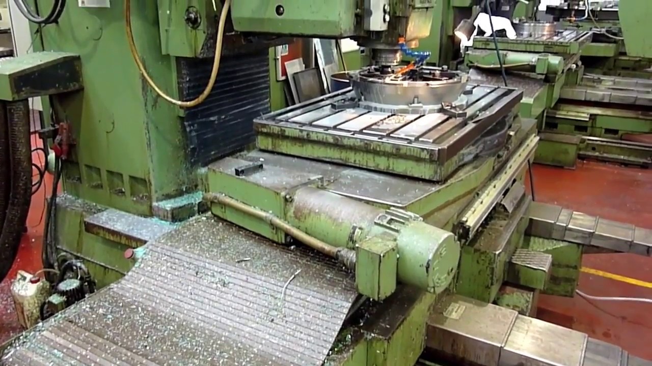 BOKO WF3 NC CNC Milling Machine - YouTube