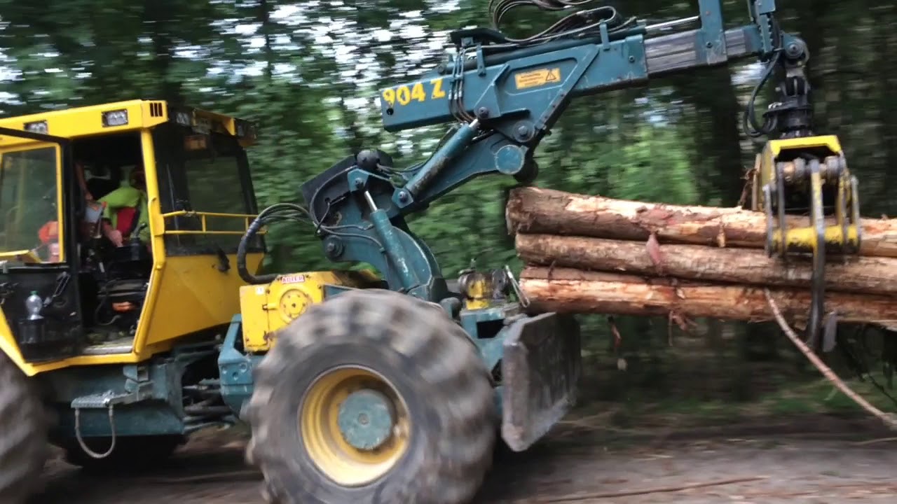 HSM 904 Z das Biest bei der Arbeit - YouTube