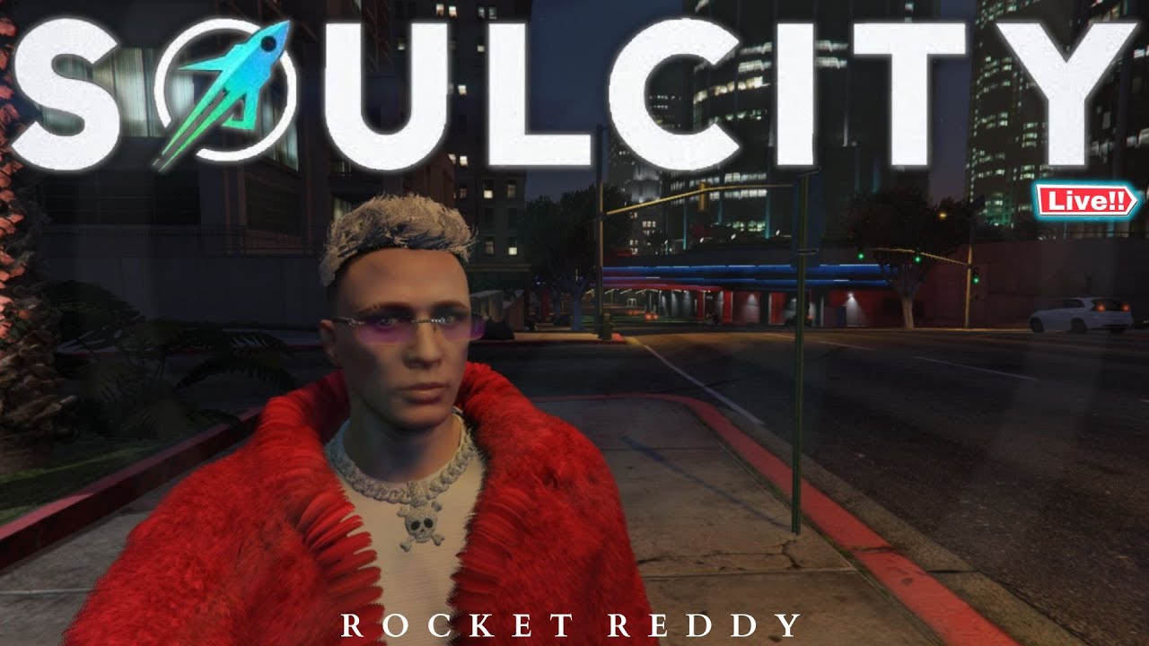 TREASURE HUNTING• Rocket Reddy is Live🔴😎• Soulcity RP😍🚀 • Rocket in ...