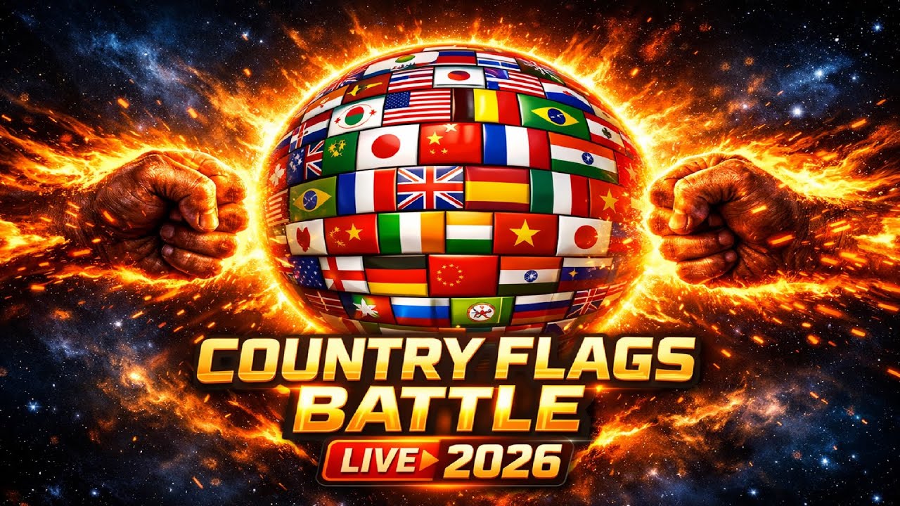🌍 Learn Country Flags LIVE 🚩 – Interactive Flag Battle Game! - YouTube