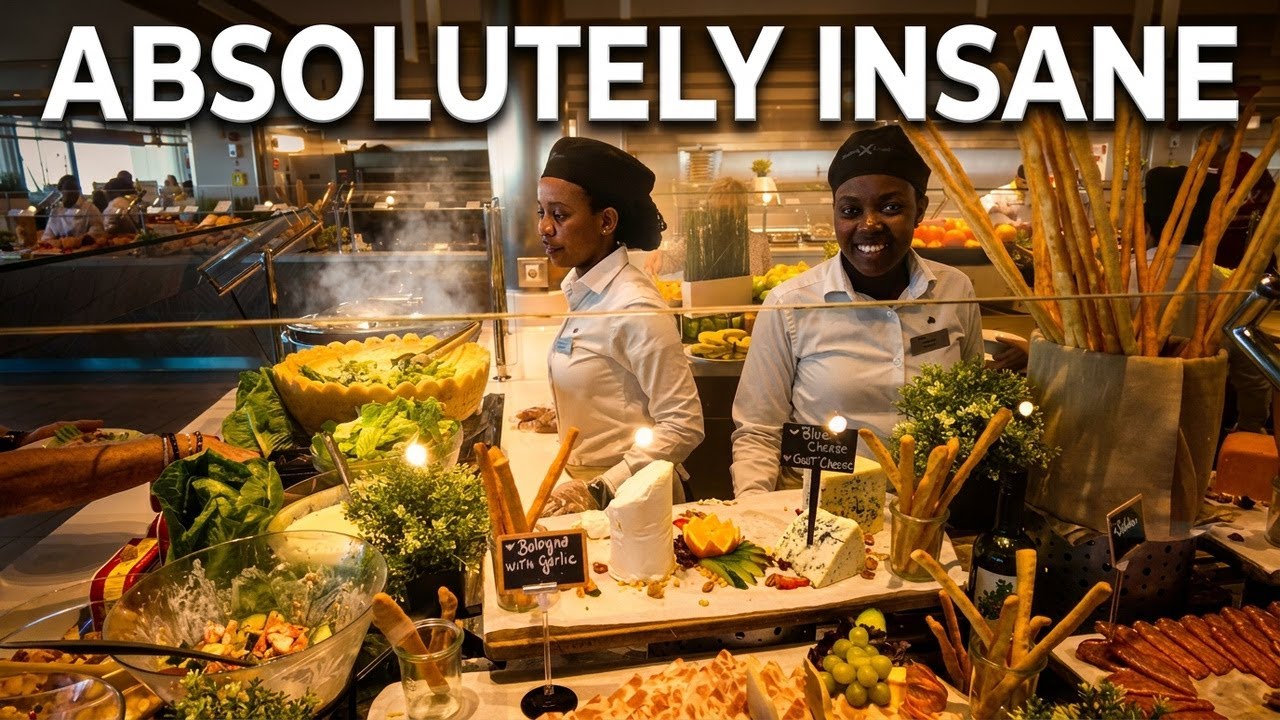 Indulge In The Delicious Buffet Spread On The Celebrity Beyond - YouTube