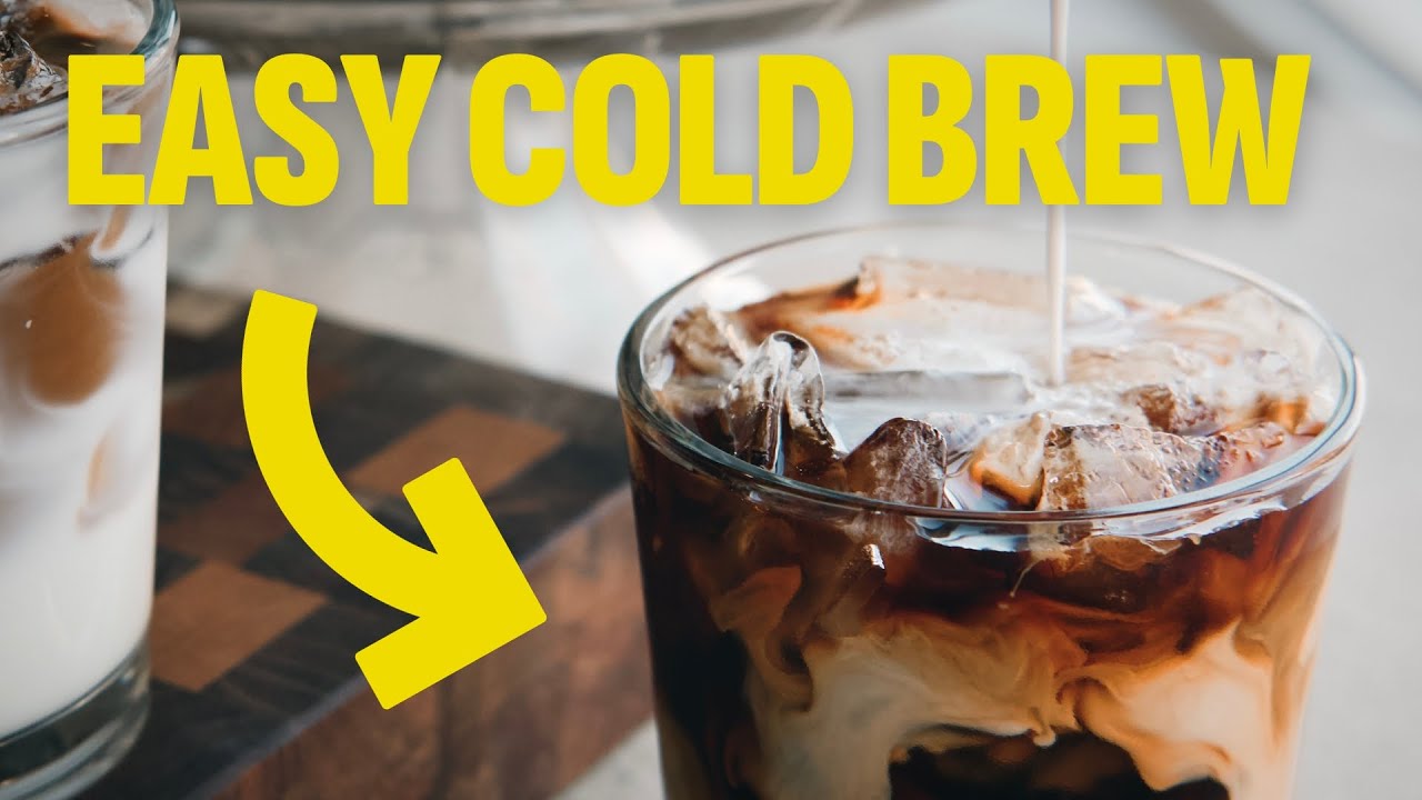 How To Make Cold Brew At Home | EASY Homemade Cold Brew Tutorial | Beck's Farmhouse Coffee - YouTube