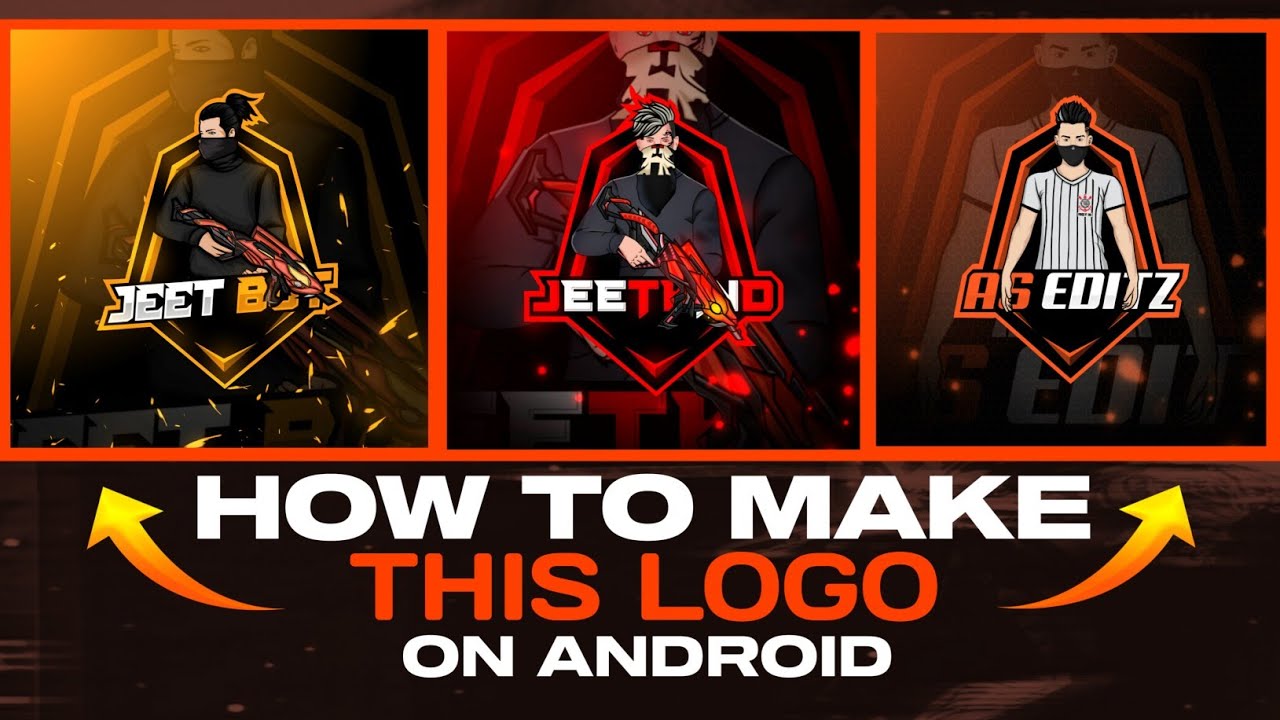 How to Make Gaming Logo | How to Make FF Mascot Logo | Mascot Logo ...