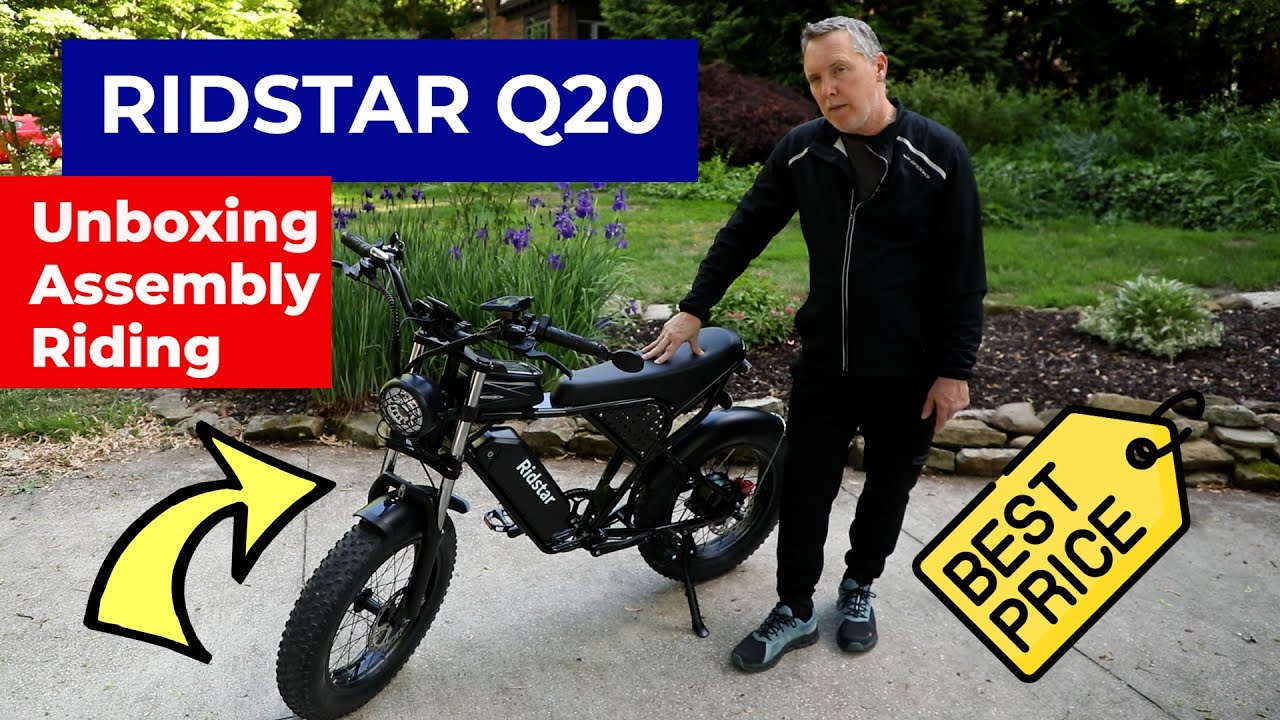 Ridstar e-Bike Q20 REVIEW - Unboxing, Assembly, and why I purchased ...
