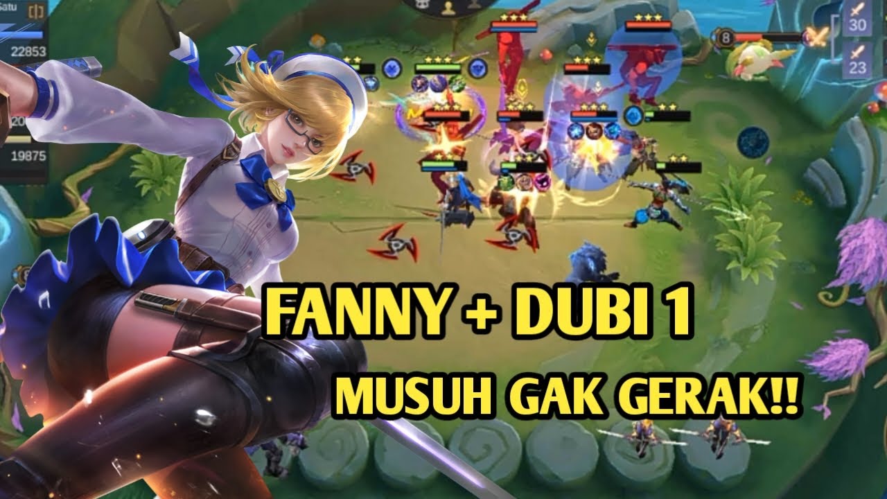 DUBI SKILL 1 + FANNY BINTANG ⭐⭐⭐ !!!! FANNY MODE FULL STUN !! STUN SATU ...