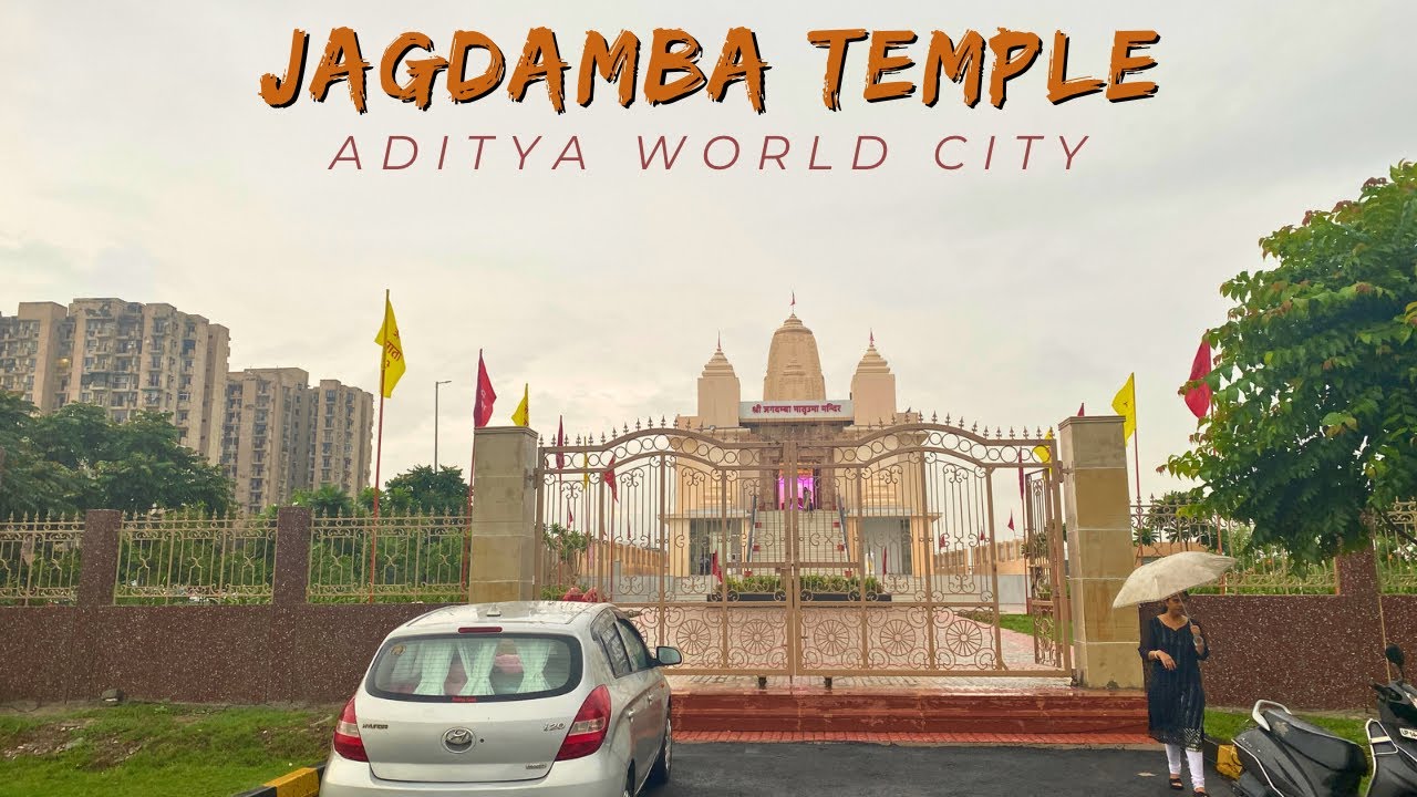 Big Jagdamba Temple at Aditya World City | Wave City NH 24 | The ...
