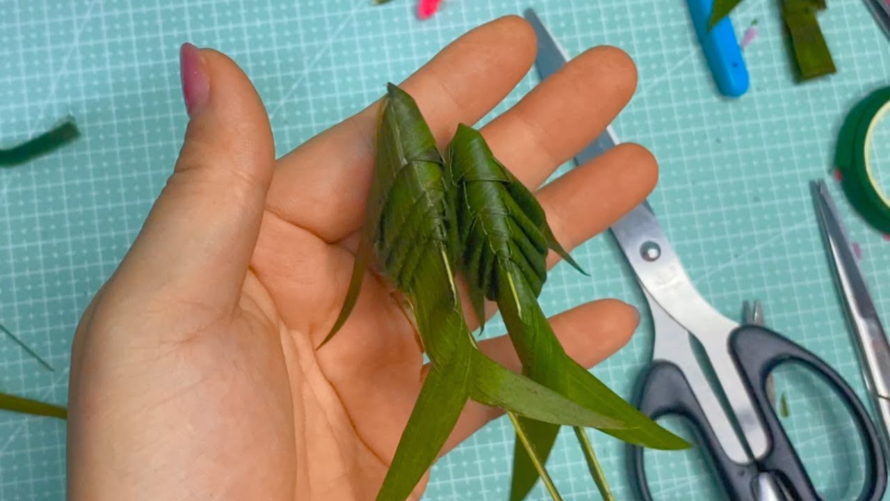 🦈 How to make Coconut Leaf Fish | Craft idea from Leaves | Coconut Leaf ...