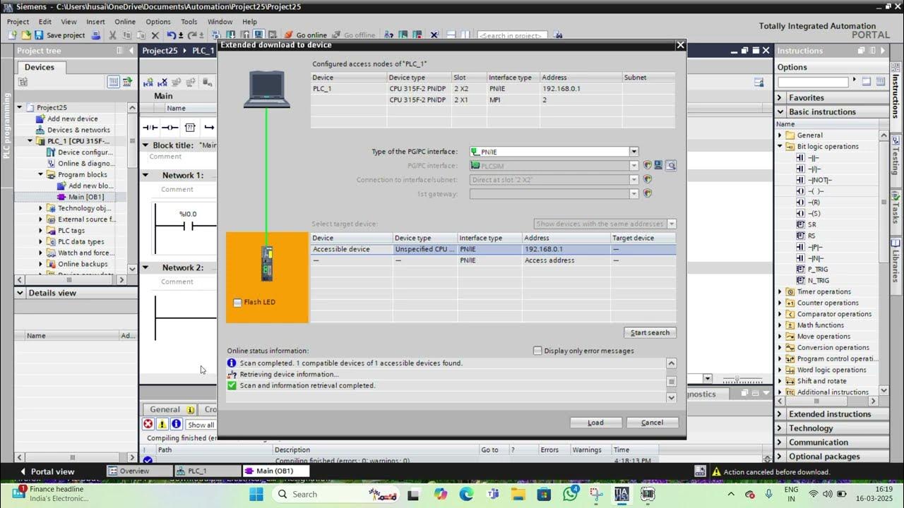 bits logic program| TIA Portal - YouTube