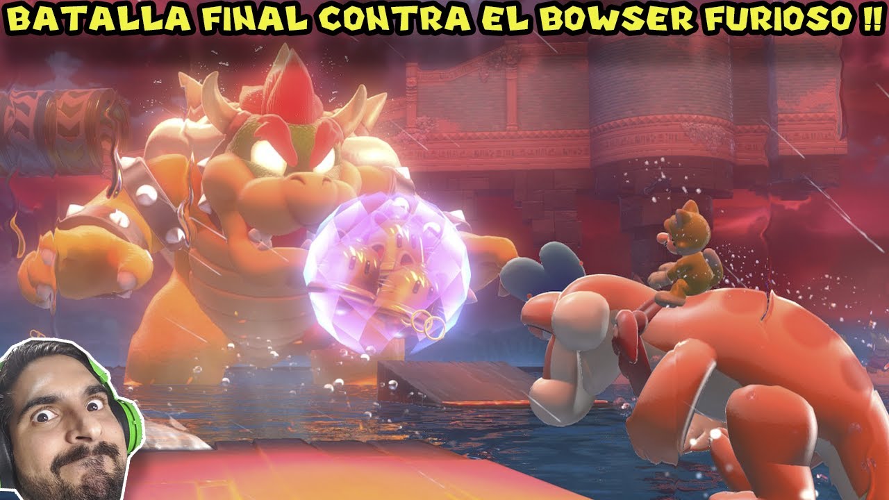 Batalla Final Contra El Bowser Furioso Bowsers Fury Con Pepe El