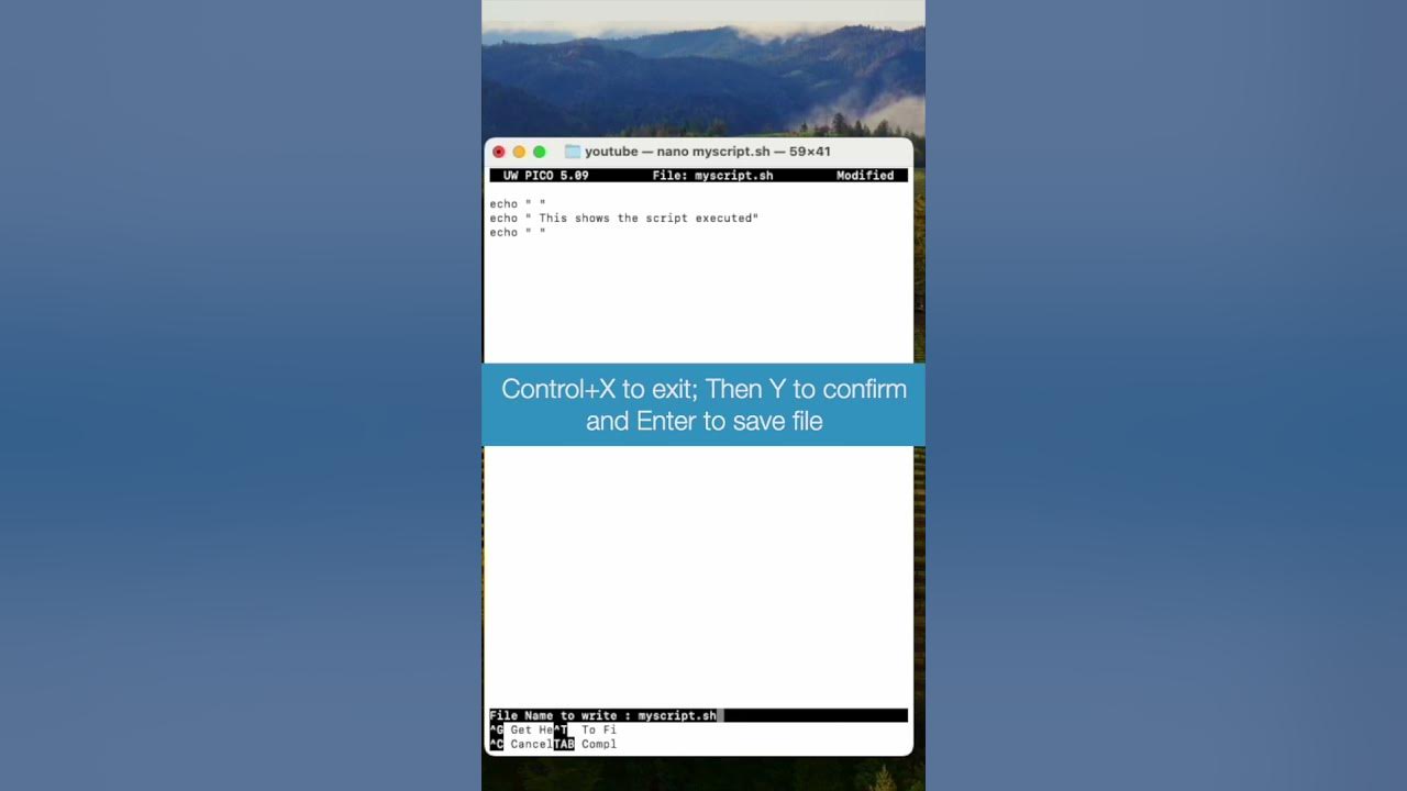 Make Shell Scriptmacbookair Shorts Short Youtube