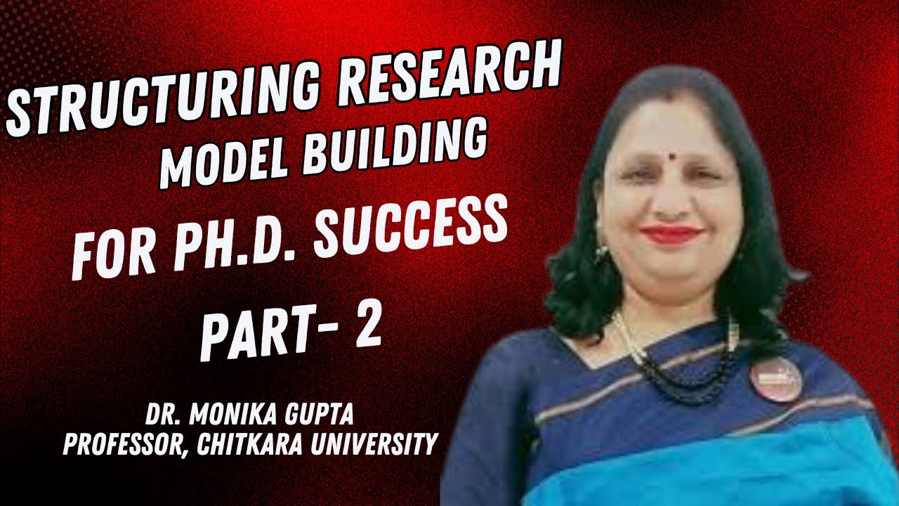 Structuring Research: Model Building for PH.D. Success, Part-2 - YouTube