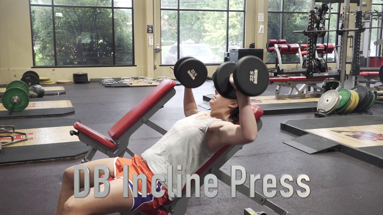 DB Incline Press - YouTube