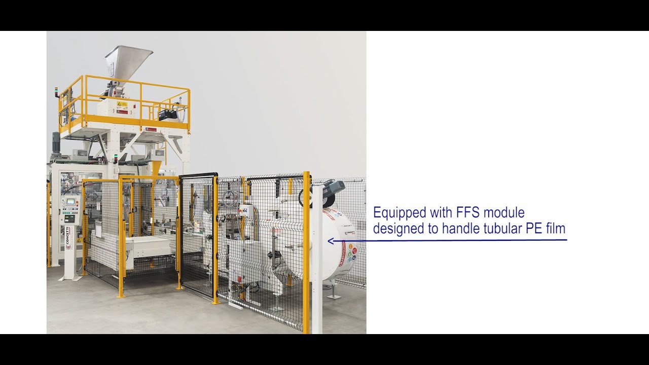IGF 600 | Automatic Bagging Machine for wooden pellets by Concetti SpA ...