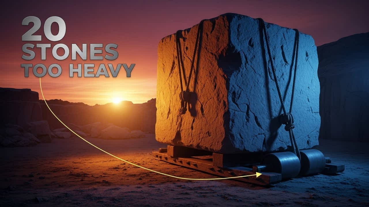The REAL Reason Ancient Stones Were Too Heavy To Move - YouTube