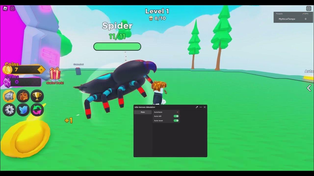 IDLE HEROES SIMULATOR SCRIPT AUTO FARM - YouTube