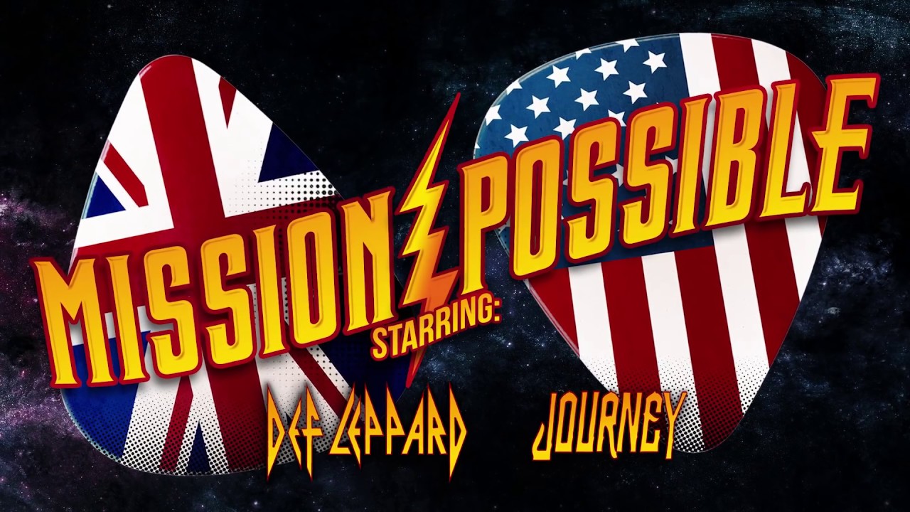 DEF LEPPARD - Mission Possible with Journey - YouTube
