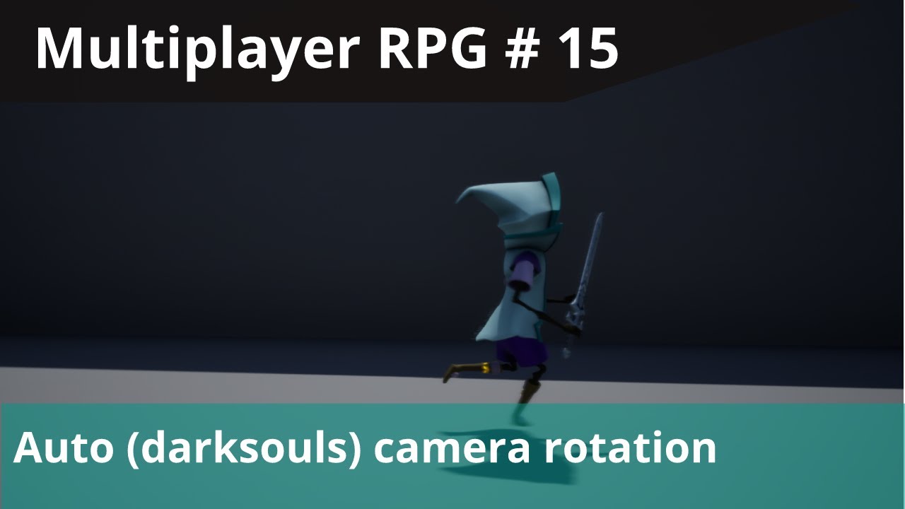 UE4 Advanced Multiplayer #15 - automatic camera rotation - YouTube