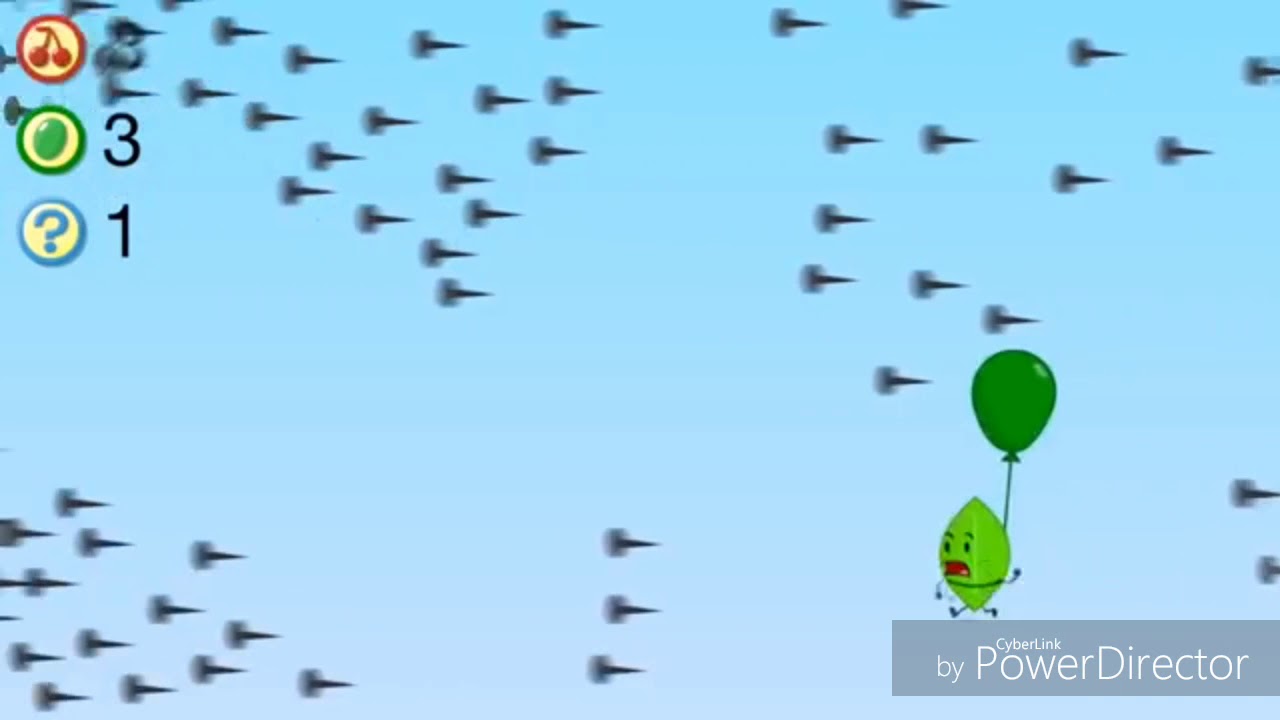 BFDI Leafy Dodging Nails Scene - YouTube