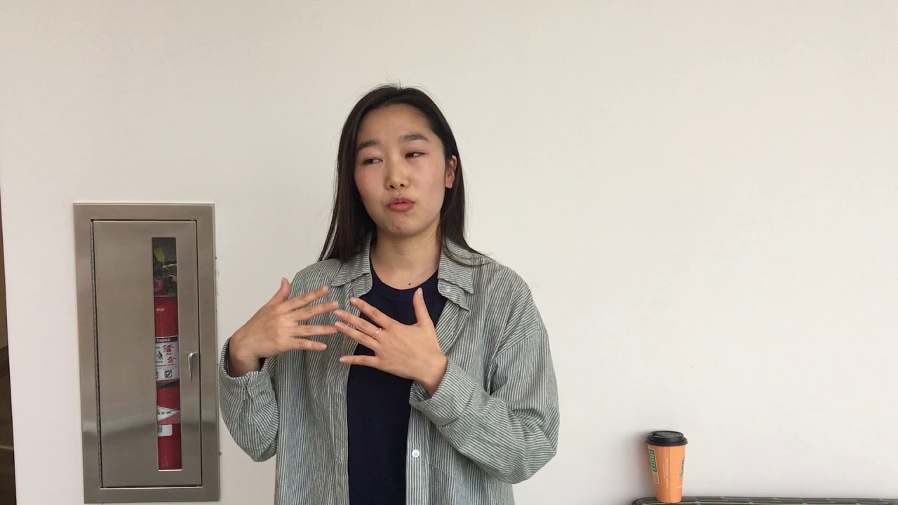 Artist's Statement: June Oh - YouTube
