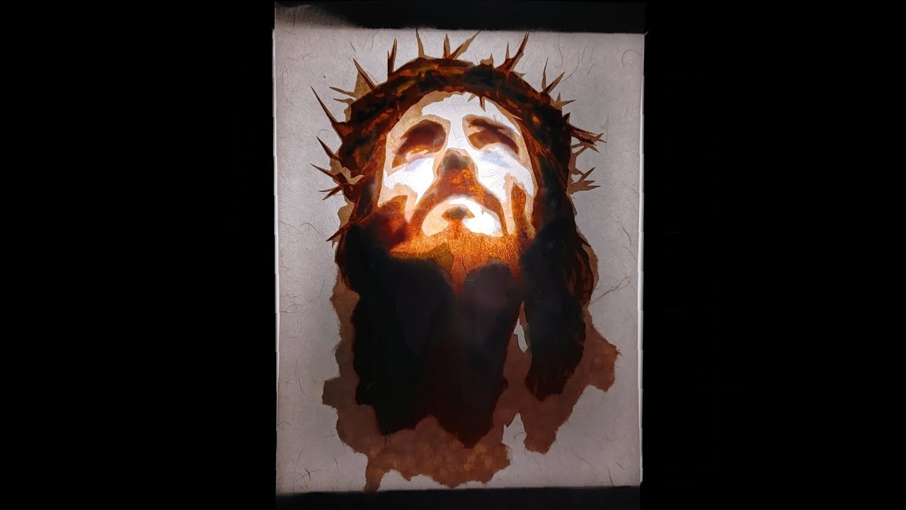 [Time-lapse] Paper Craft - Jesus Christ - YouTube