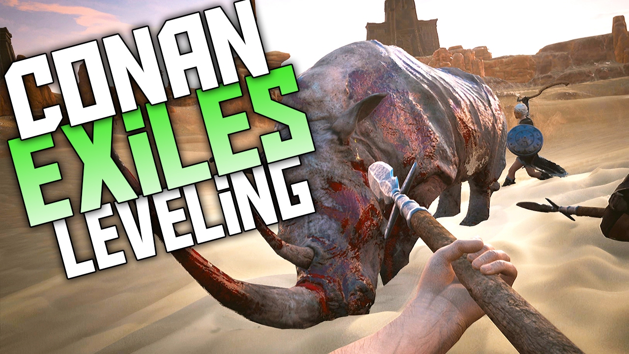 Conan Exiles Gameplay - Ep 5 - Level Grinding! Conan Exiles Let's Play ...