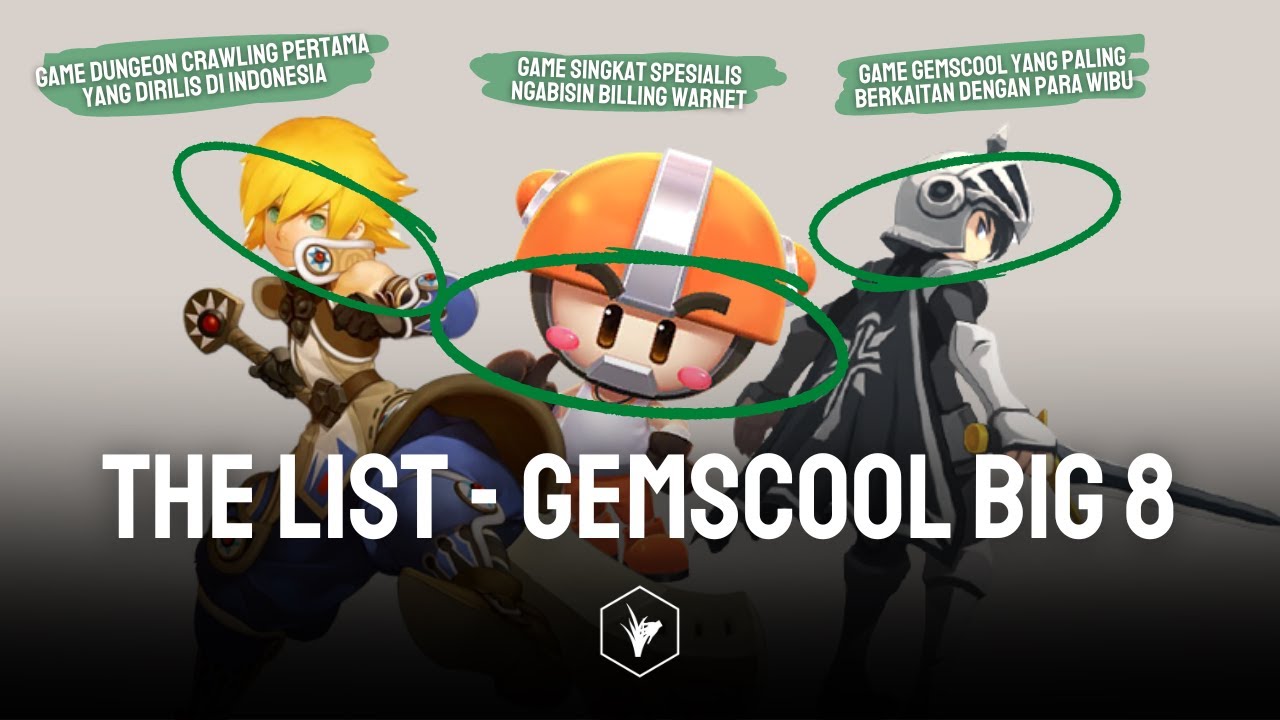 8 Game Terbaik Yang Pernah Di Publish Oleh Gemscool! - YouTube