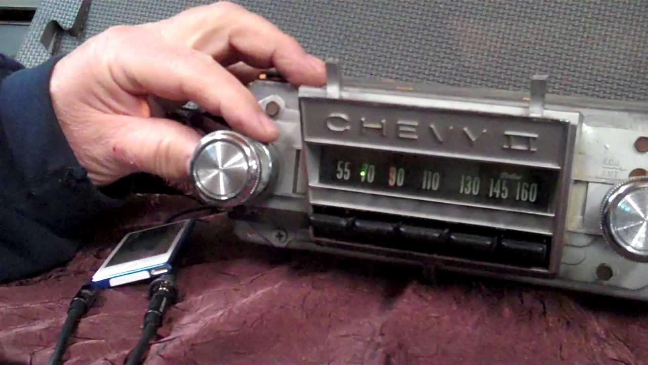 1966 Chevrolet Nova II original radio - YouTube