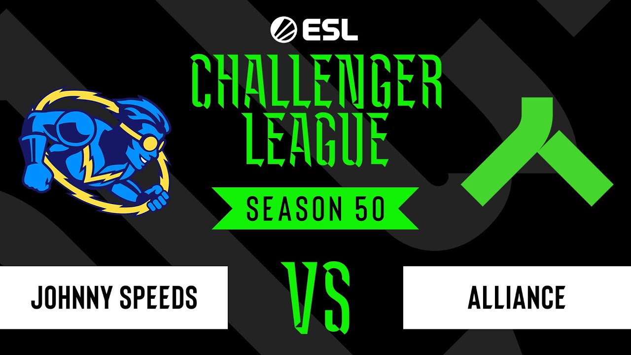 LIVE: Johnny Speeds vs Alliance - ESL Challenger League - Season 50 EU ...