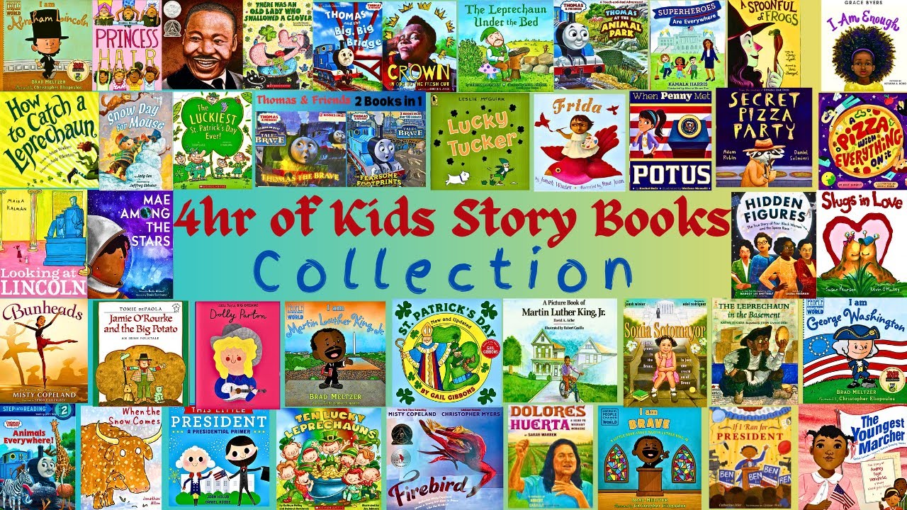 4 hrs of Kids & Family Picture Story Books Collection #kids #story # ...