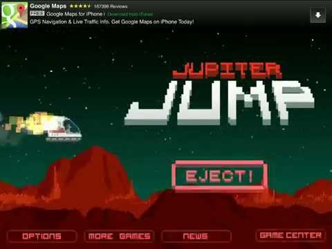 Jupiter Jump Gameplay HD (iOS) - YouTube