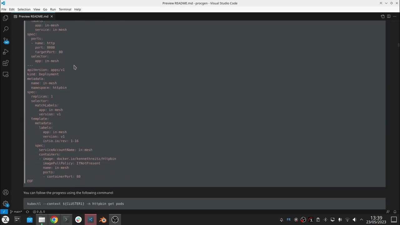 Deploy the httpbin demo application - YouTube