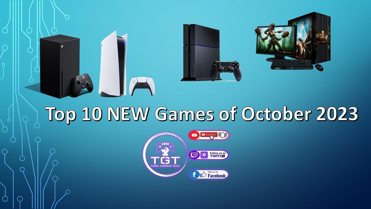 Top 10 NEW Games of October 2023 TAMIL - YouTube