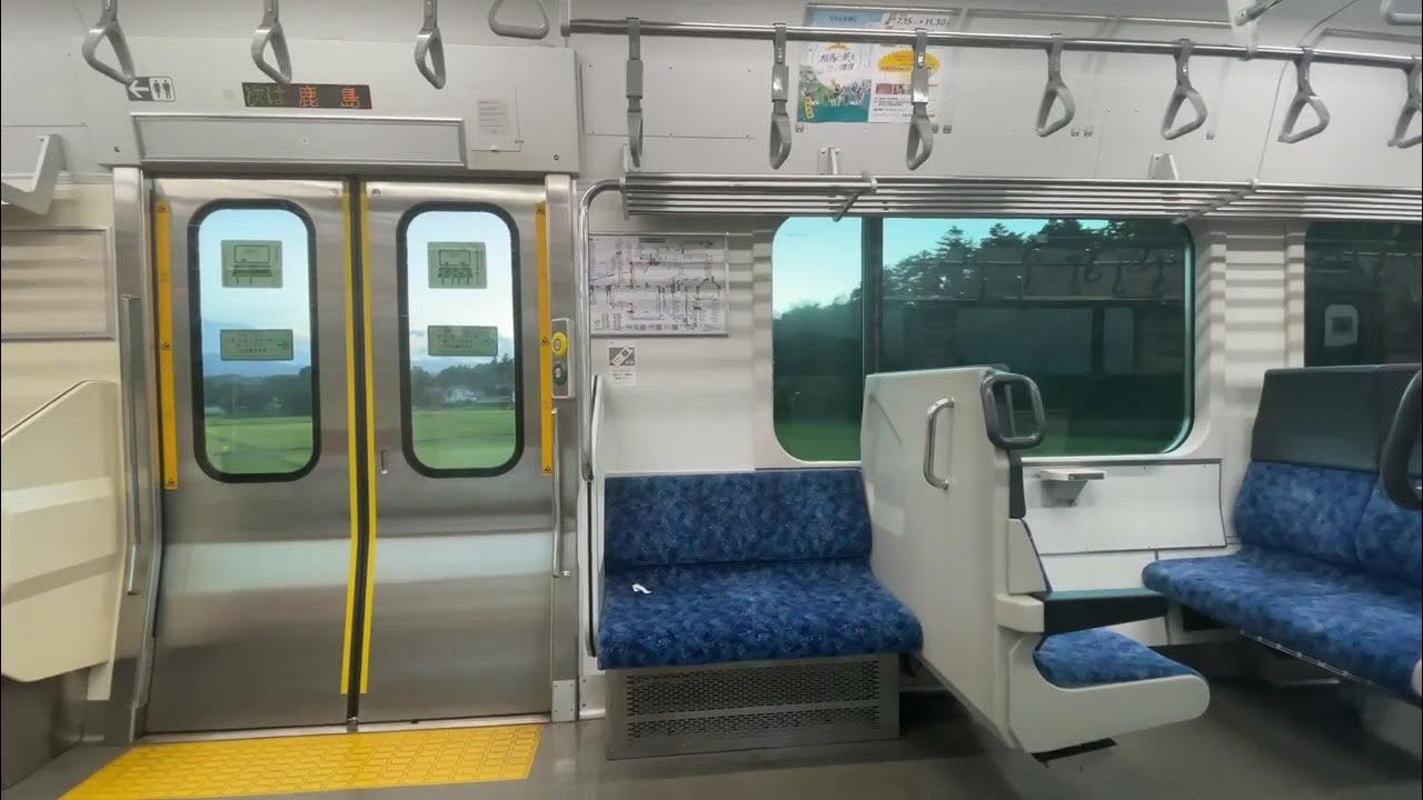 【三菱IGBT-VVVF】常磐線 E721系1000番台 P4-12編成 仙台行き《原ノ町駅→鹿島駅》 - YouTube