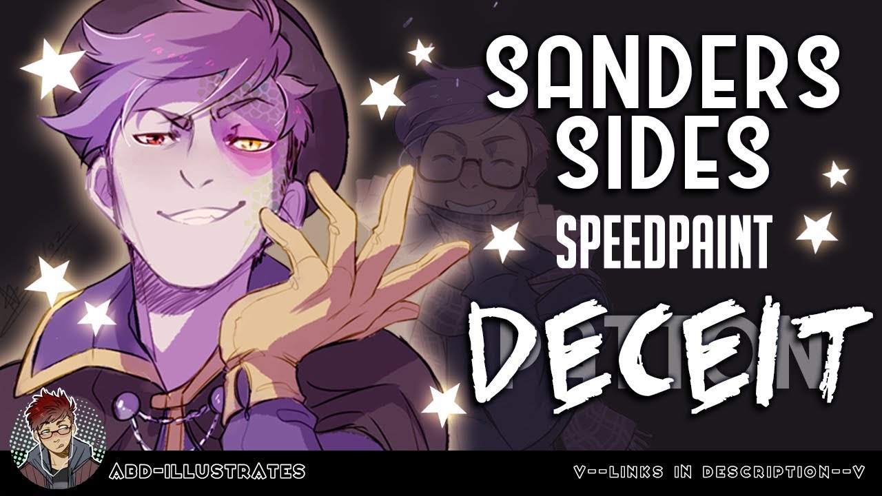 D̸͉̄Ë̶̪́C̶̳̾Ę̴͊Î̸̗T̸͍͝ | Sanders Sides Speedpaint - YouTube