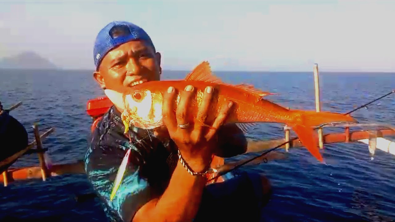 MANCING! STRIKE BABY RUBY SNAPPER - YouTube