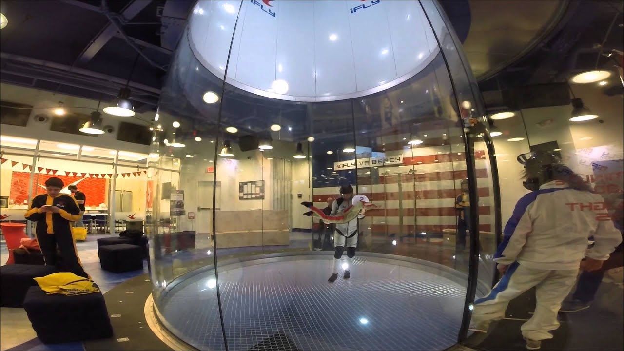 Kaytlins first wind tunnel experience. My little future sky ninja ...