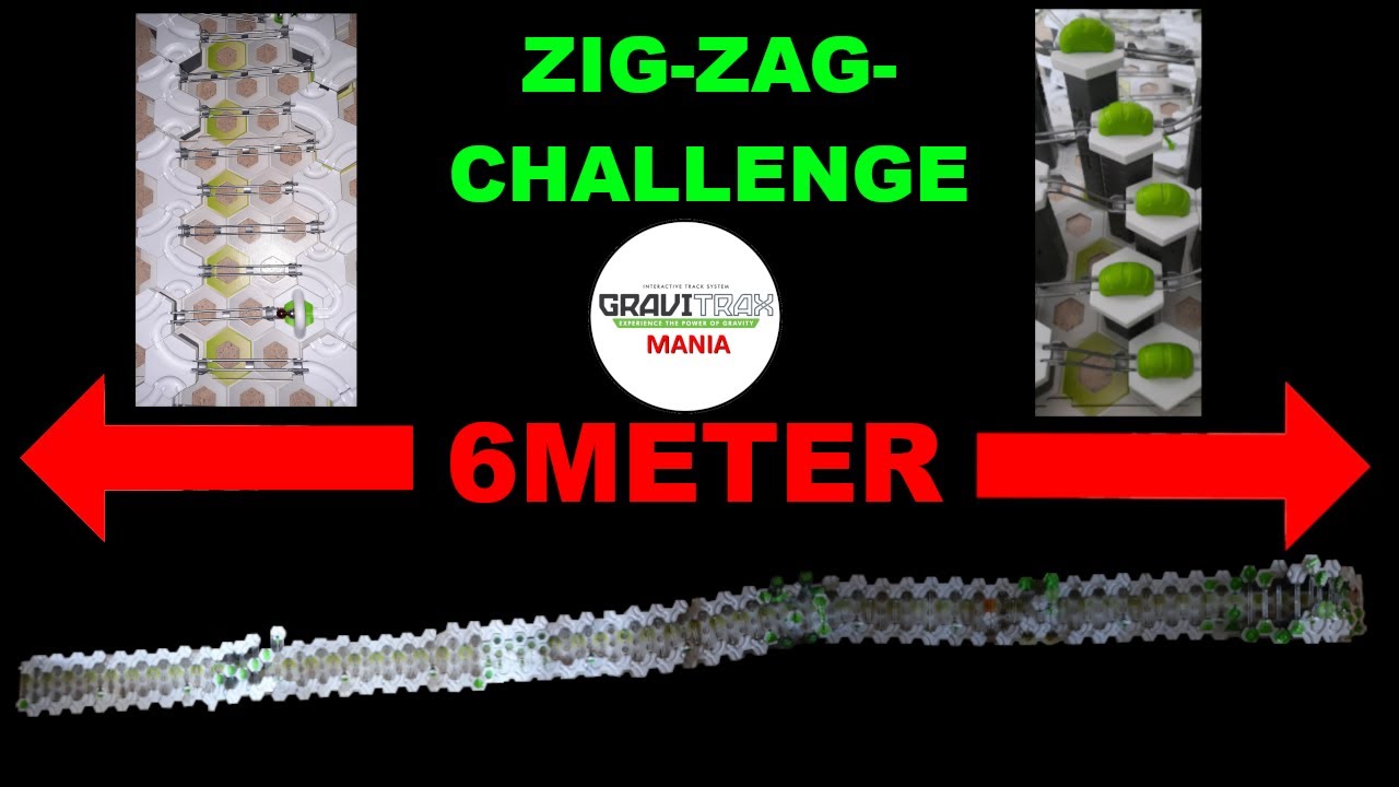 Gravitrax Zig-Zag-Challenge - YouTube