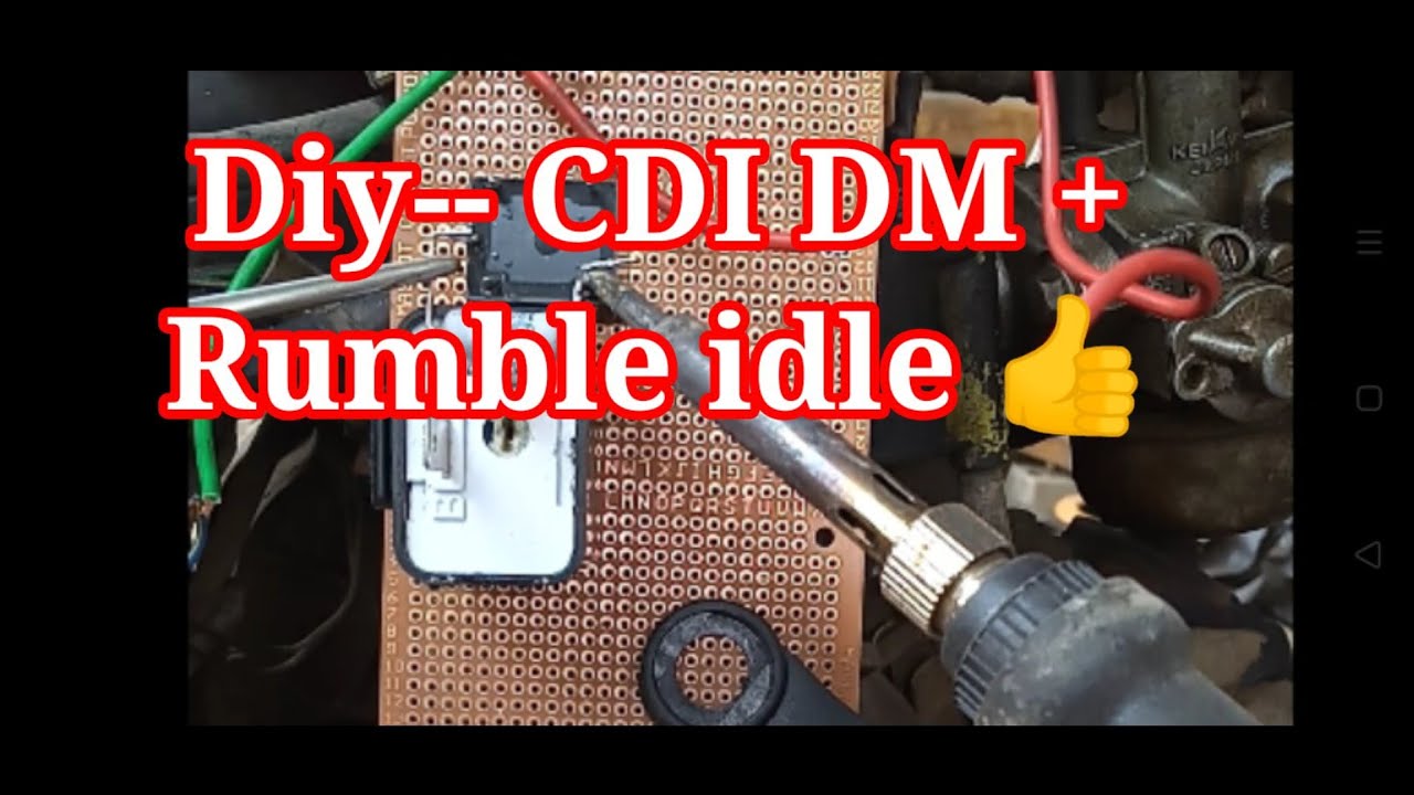 #DIY CDI DM+ Rumble idle 👍 - YouTube
