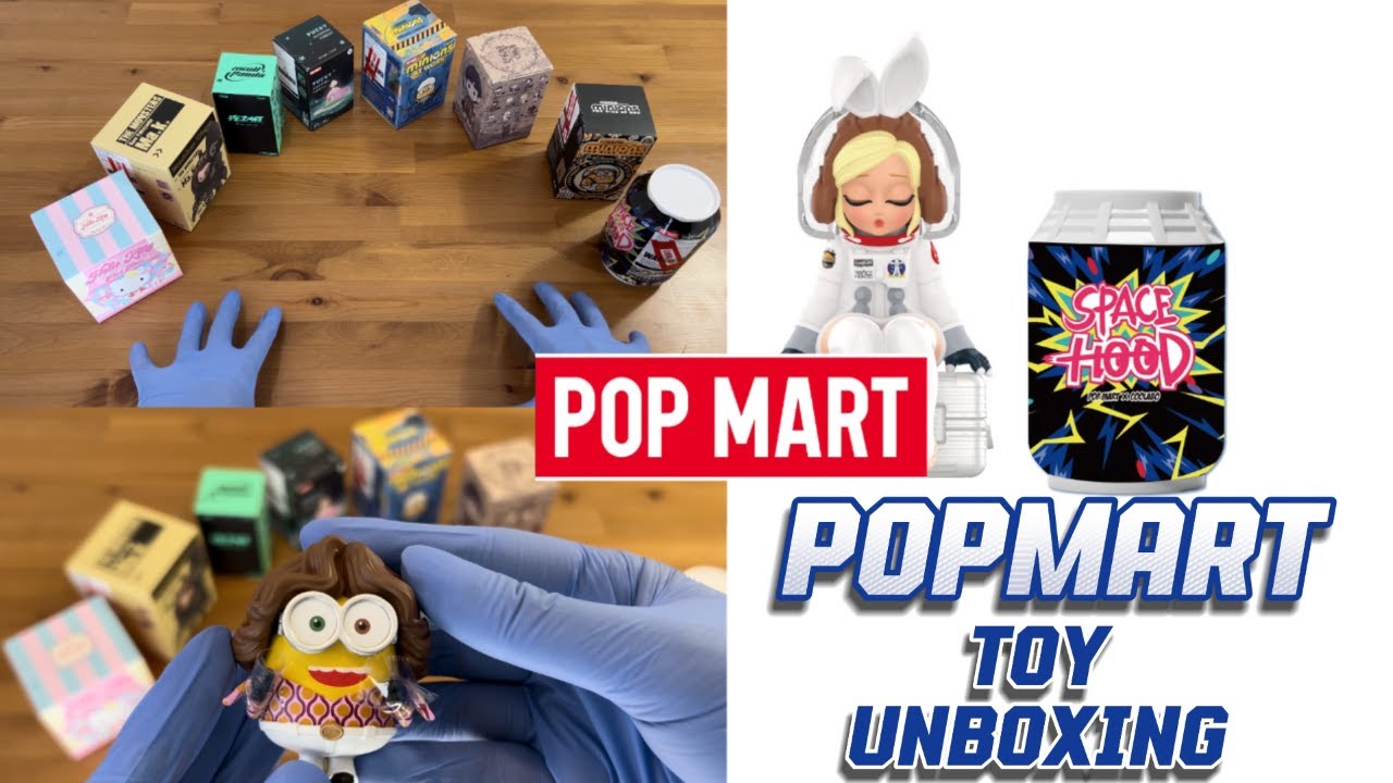 Popmart Blind Box Unboxing Collection - YouTube