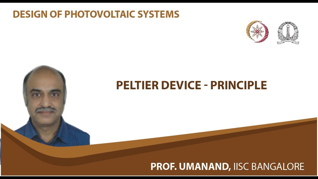 Peltier device - principle - YouTube