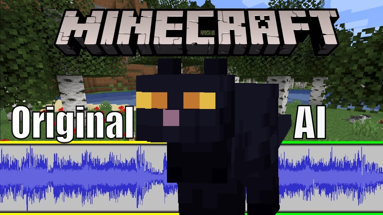 Minecraft Cat but an AI tries to continue the song - YouTube