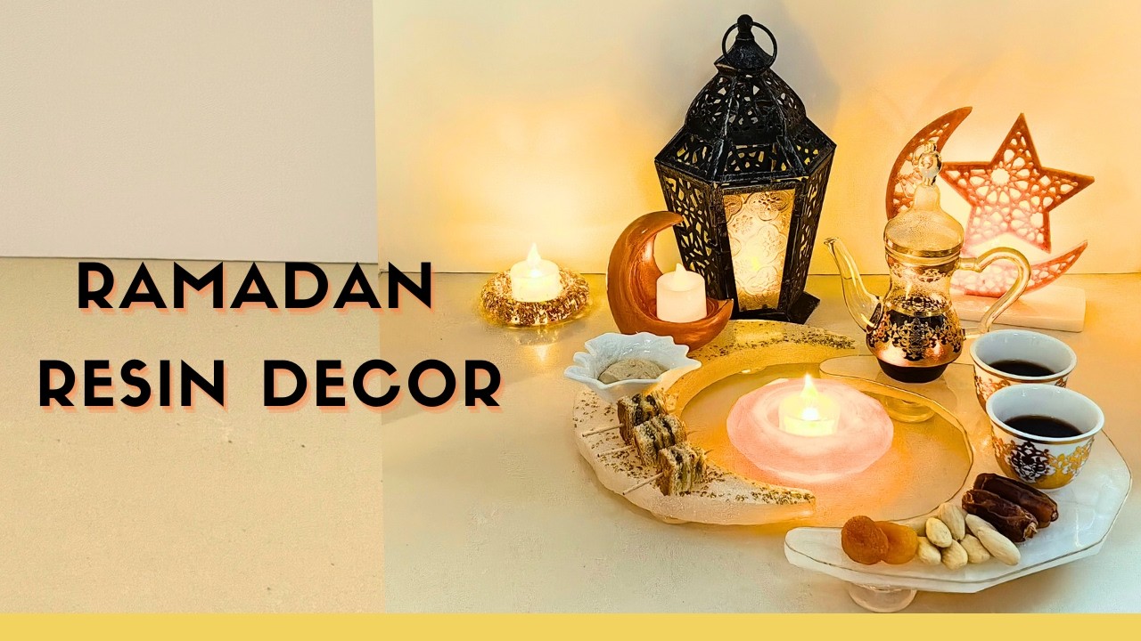 DIY Resin Ramadan Decorations 2026 | Handmade Home Décor | Handmade ...